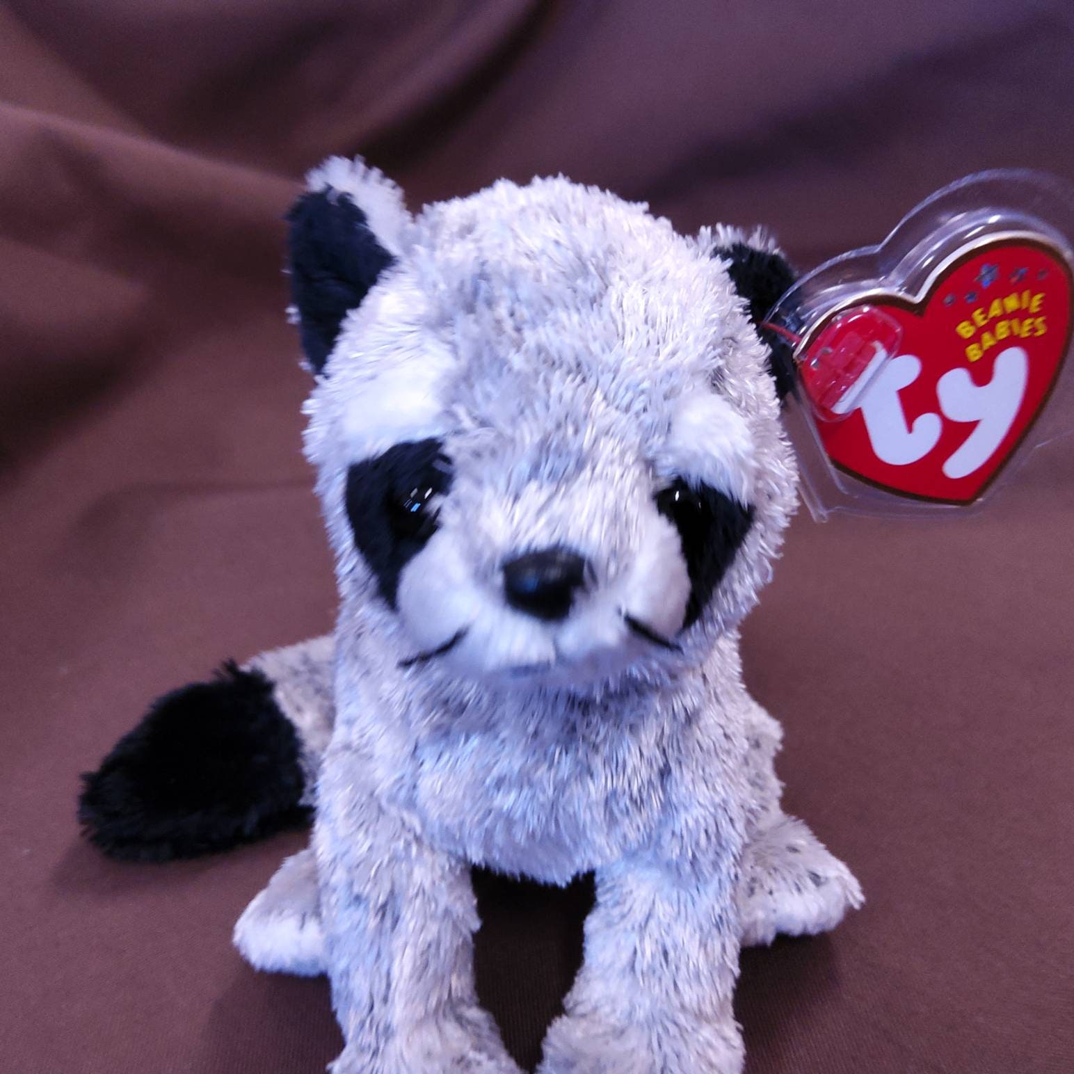 TY Beanie Baby bandito the Raccoon. New Never | Etsy