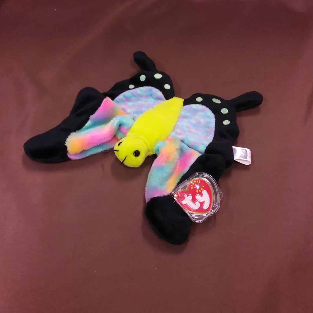 TY Beanie Baby float the Butterfly. New, Never Played With. Stored in a ...