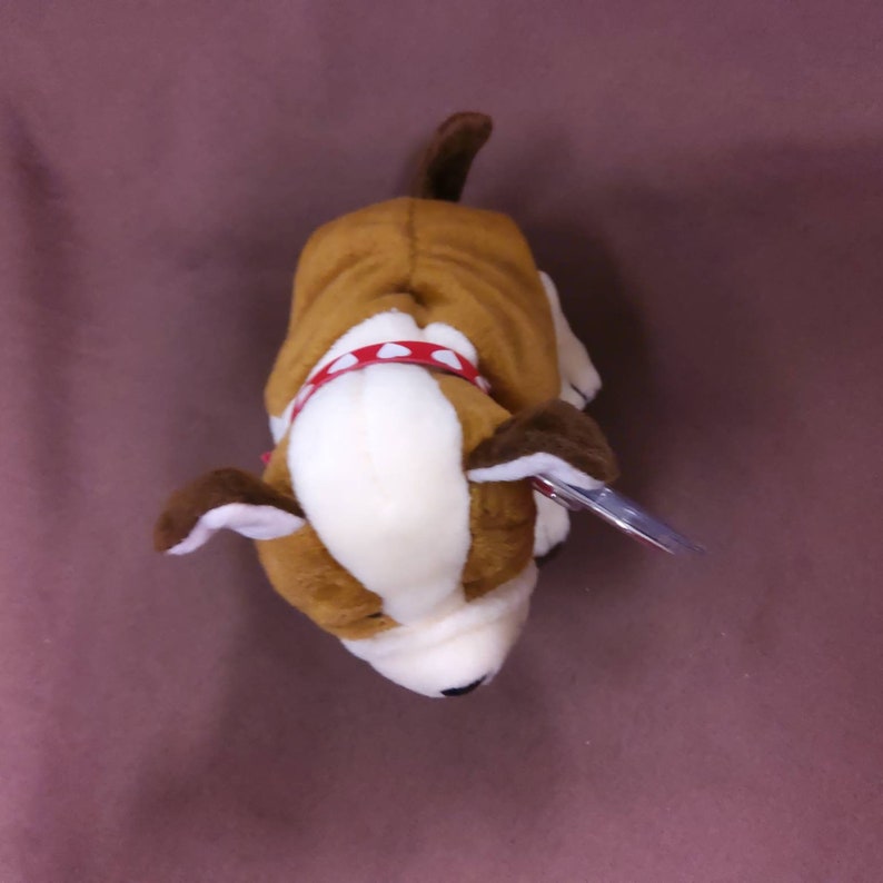 TY Beanie Baby huggins the Bulldog. New Never - Etsy