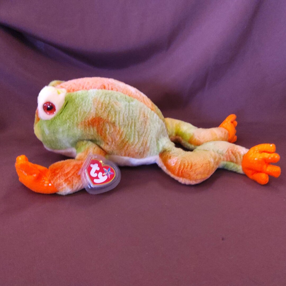 TY Beanie Buddy prince the Frog. New, Never Played With. Stored in a ...