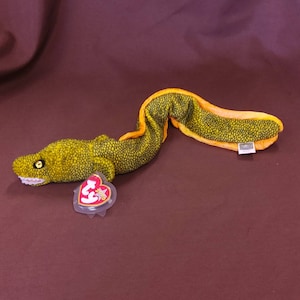 TY Beanie Baby "morrie" the Moray Eel. New, Never Played With. Stored ...
