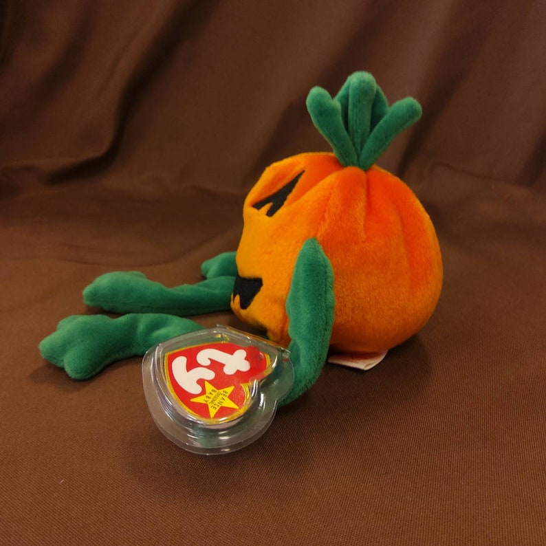 TY Beanie Baby pumkin the Halloween Pumpkin. New - Etsy