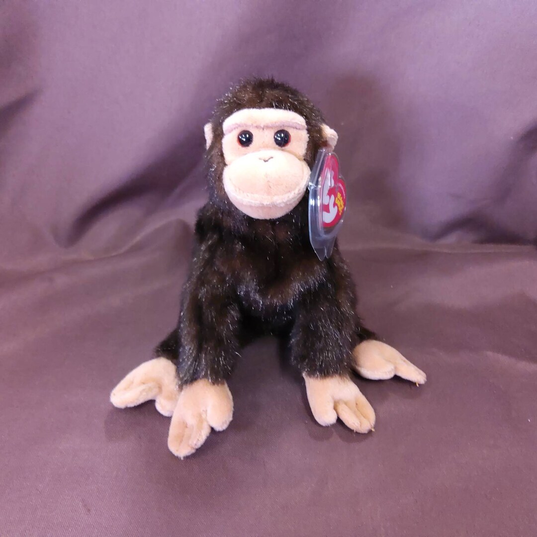 TY Beanie Baby weaver the Monkey. New, Never Played With. Stored in a ...