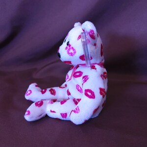 TY Beanie Baby "kissy" the Bear. New, Never Played With. Stored in a ...