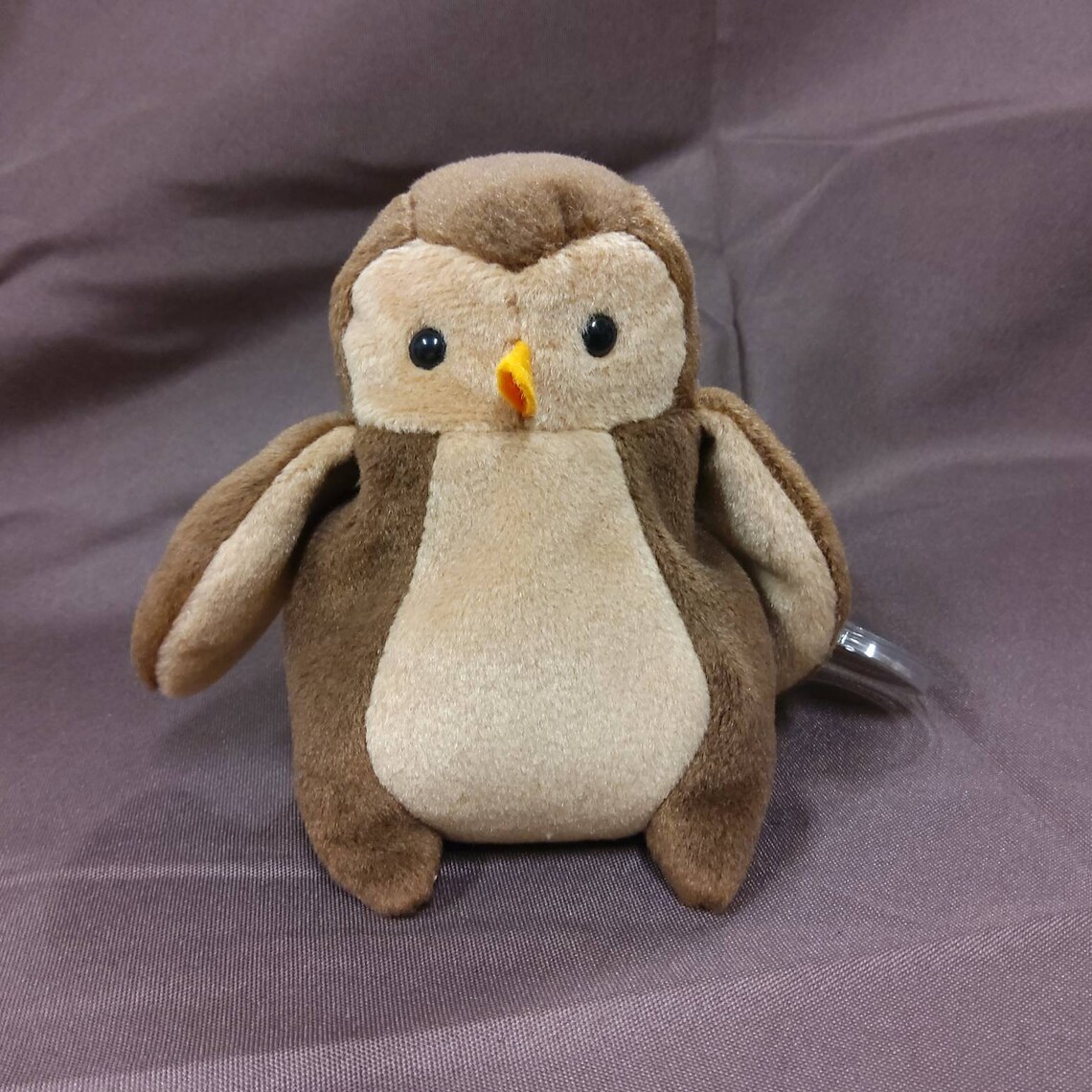 TY Beanie Baby "hoot" the OWL. New, Never Played With. Stored in a ...