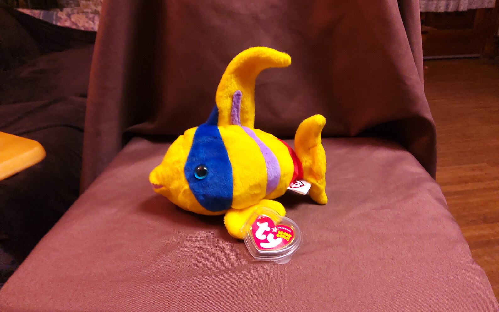 TY Beanie Baby "oriel" the Fish. New, Never Played With. Stored in a ...