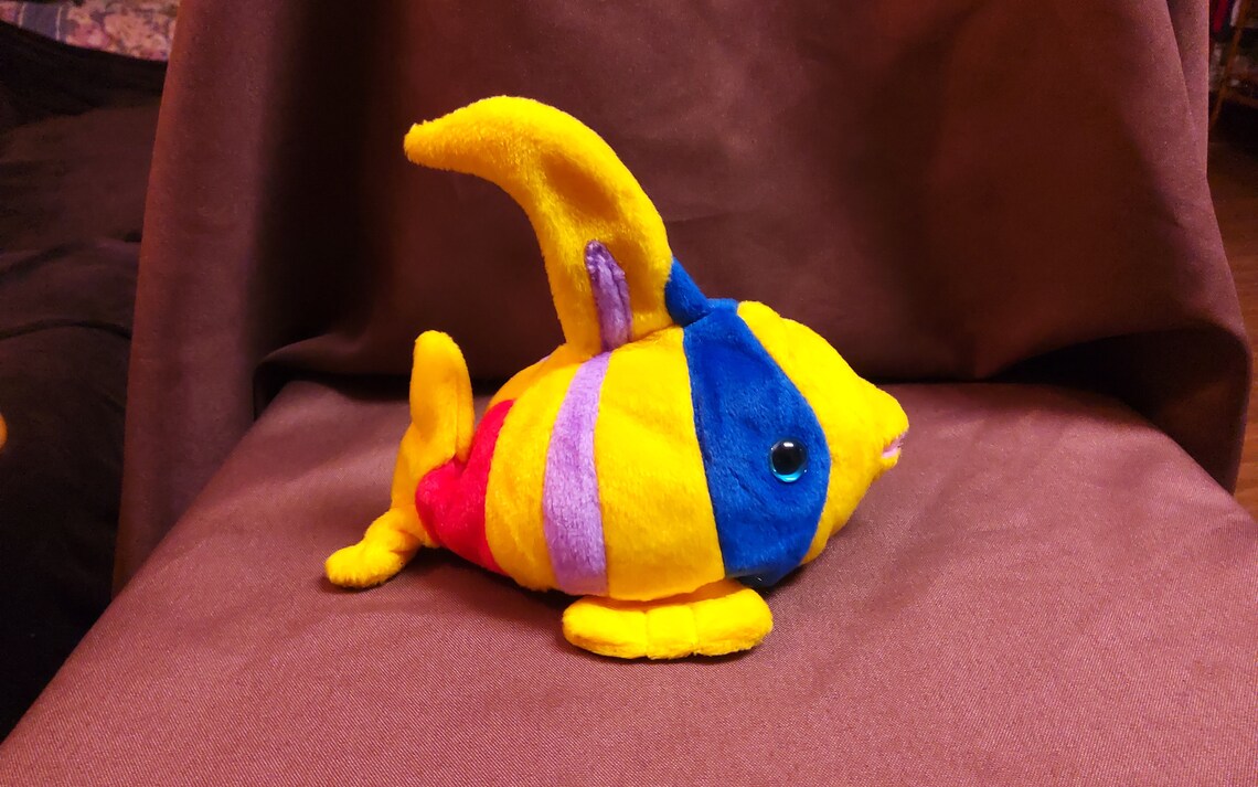 TY Beanie Baby "oriel" the Fish. New, Never Played With. Stored in a ...