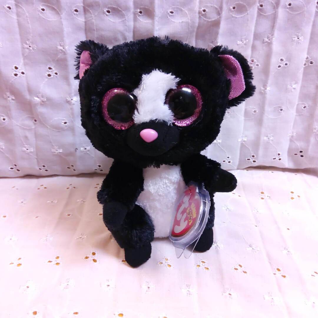 TY Beanie Boos "flora" the Skunk. New, Never Played With. Stored in a ...
