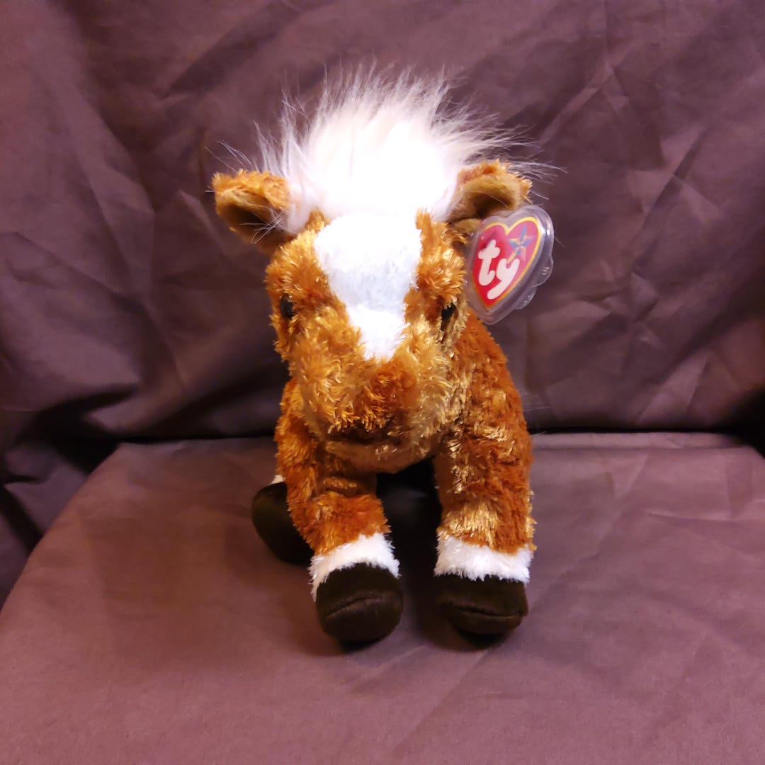 TY Beanie Buddy "trotter" the Horse. New, Never Played With. Stored in ...