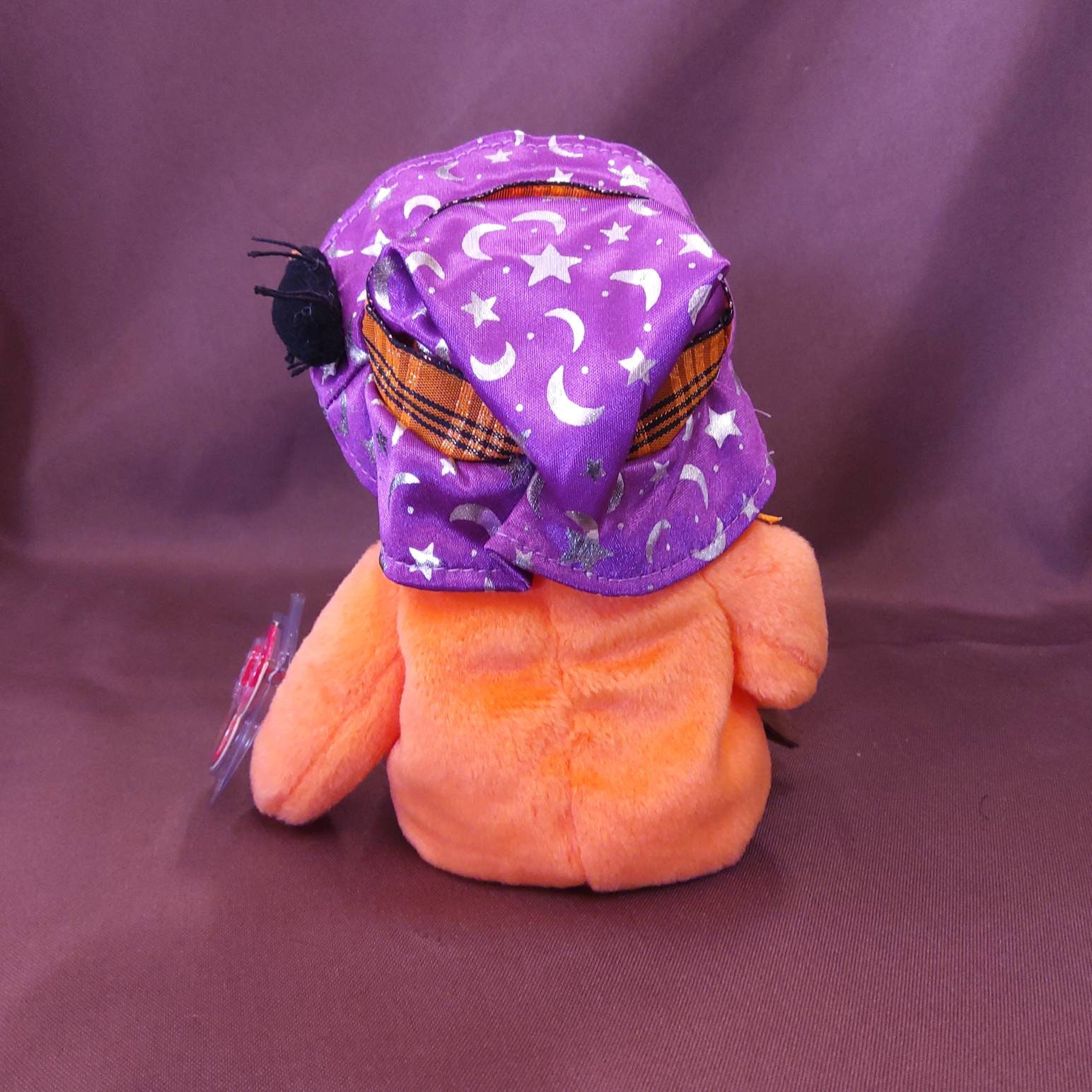 TY Beanie Baby "prunella" the Halloween Witch Bear. New, Never Played ...