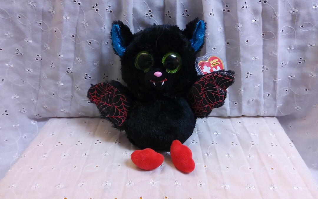 TY Beanie Boos "ophelia" the Halloween Bat. New, Never Played With ...