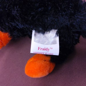 TY Beanie Baby "fraidy" the Black and Orange Halloween Cat. New, Never ...