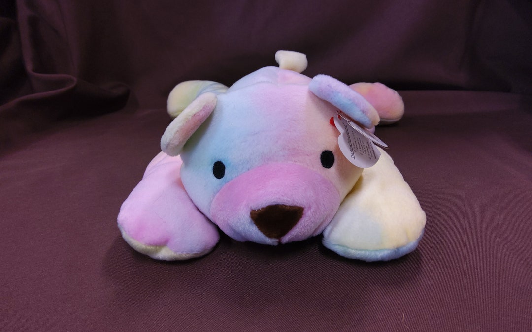 TY Pillow Pals "sherbet" the Bear. New, Never Played With. Stored in a ...
