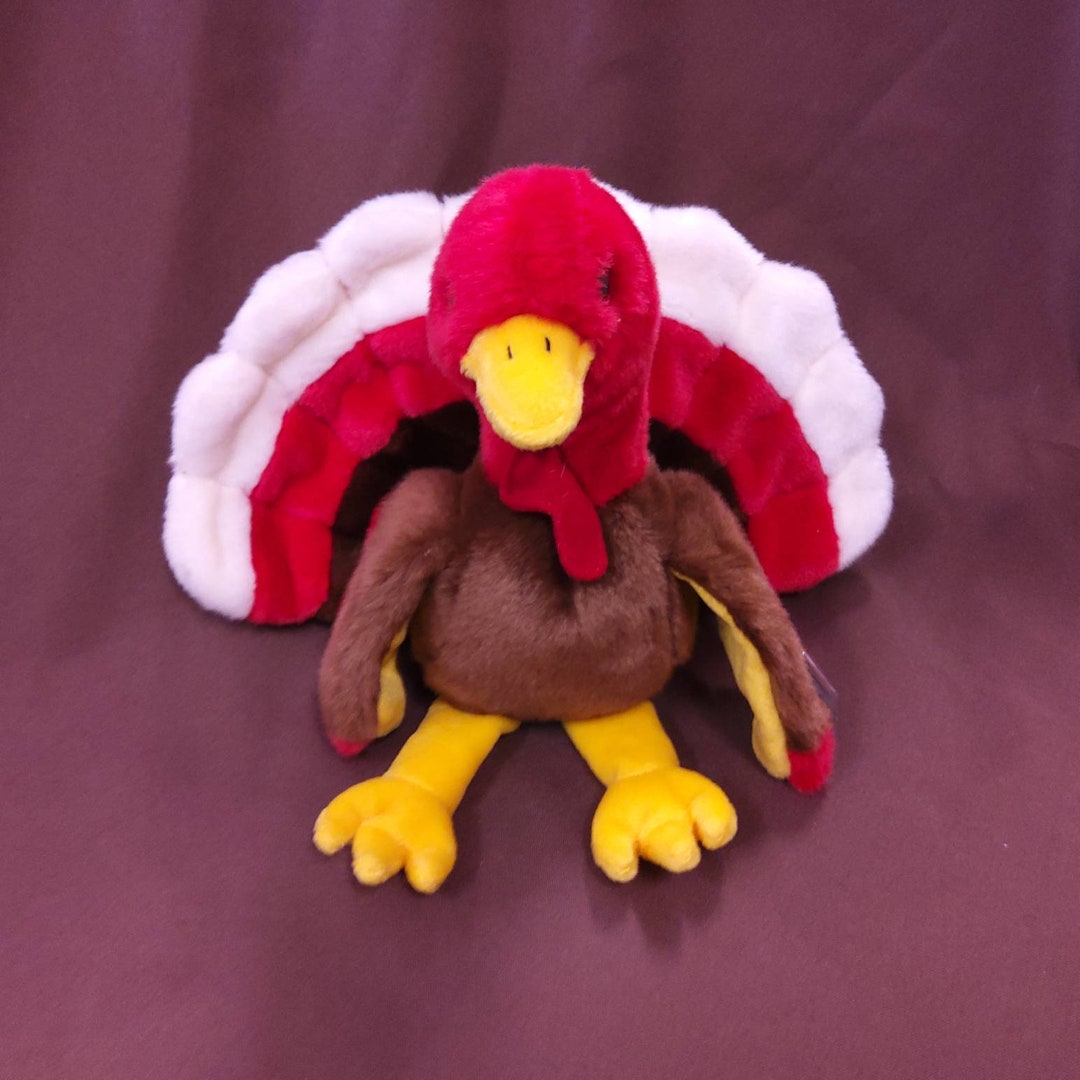 TY Beanie Buddy "gobbles" the Turkey. New, Never Played With. Stored in ...