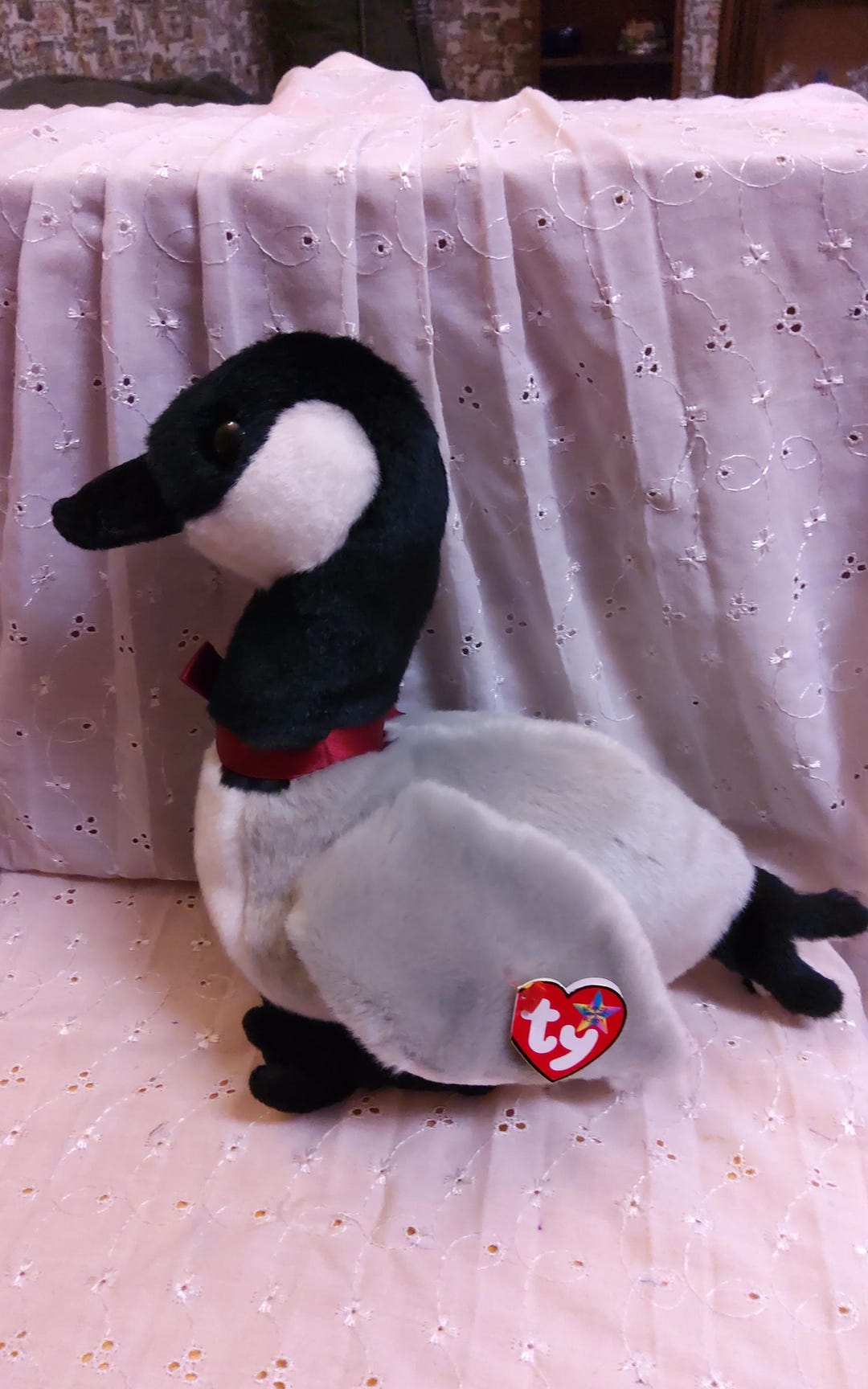 TY Beanie Buddy "loosy" the Goose. New, Never Played With. Stored Smoke ...