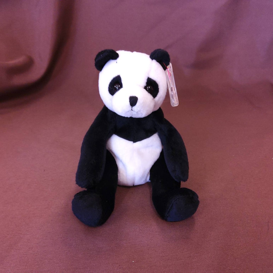 TY Beanie Baby "mandy" the Panda Bear. New, Never Played With. Stored ...
