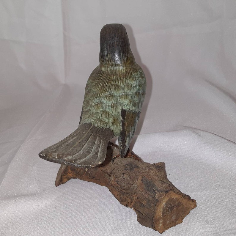 Wren Wood Carving. Hand Carved Hand Painted. Beautifully | Etsy