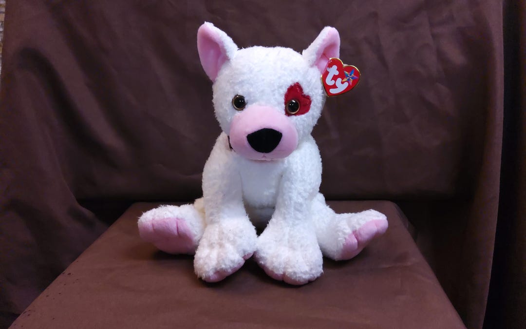TY Beanie Buddy Named "cupid" the Dog. New, Never Played With. Stored ...