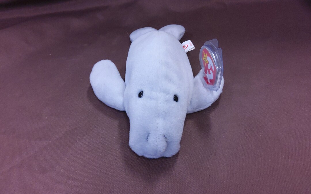 TY Beanie Baby manny the Manatee. New Never - Etsy