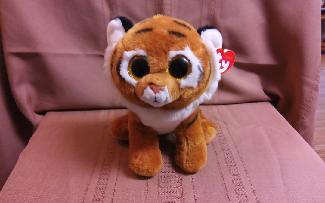 TY Classic Plush tiggs the Tiger Cub. New, Never Played With. Stored in ...