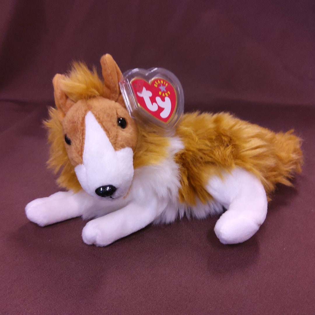 TY Beanie Baby "cassie" the Collie Dog. New, Never Played With. Stored ...