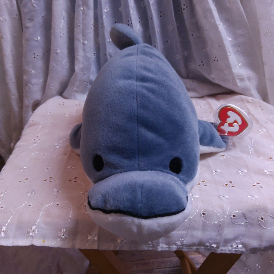Ty Pillow Pals "glide" the Dolphin. New, Never Played With. Stored in a ...
