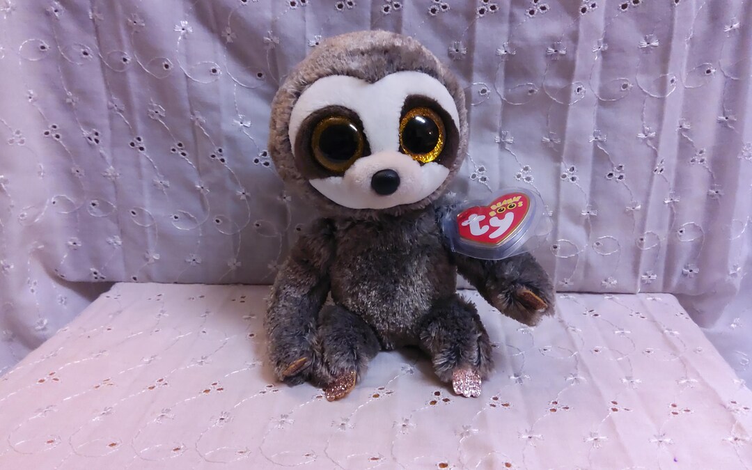 TY Beanie Boos "dangler" the Sloth. New, Never Played With. Stored in a ...