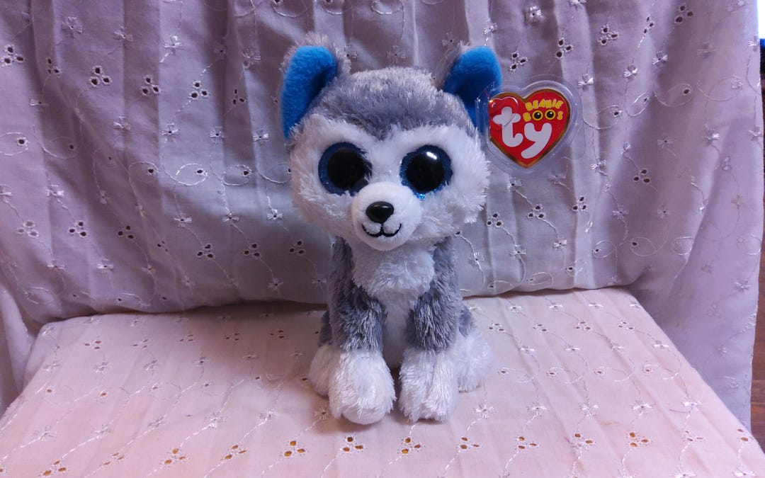 TY Beanie Boos "slush" the Husky Dog. New, Never Played With. Stored in ...