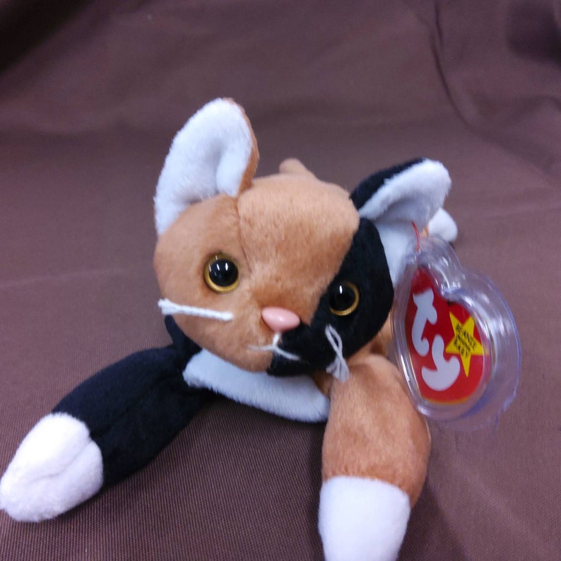TY Beanie Baby "chip" the Calico Cat. New, Never Played With. Stored in ...