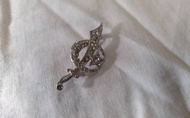 ORA Vintage MASONIC/OES Scimitar Sword Crescent Moon and Star - Etsy