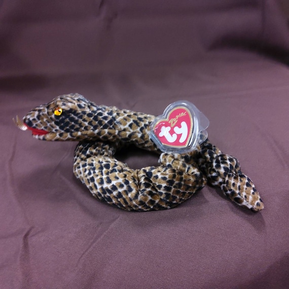 TY Beanie Baby snake From the Zodiac Collection. - Etsy