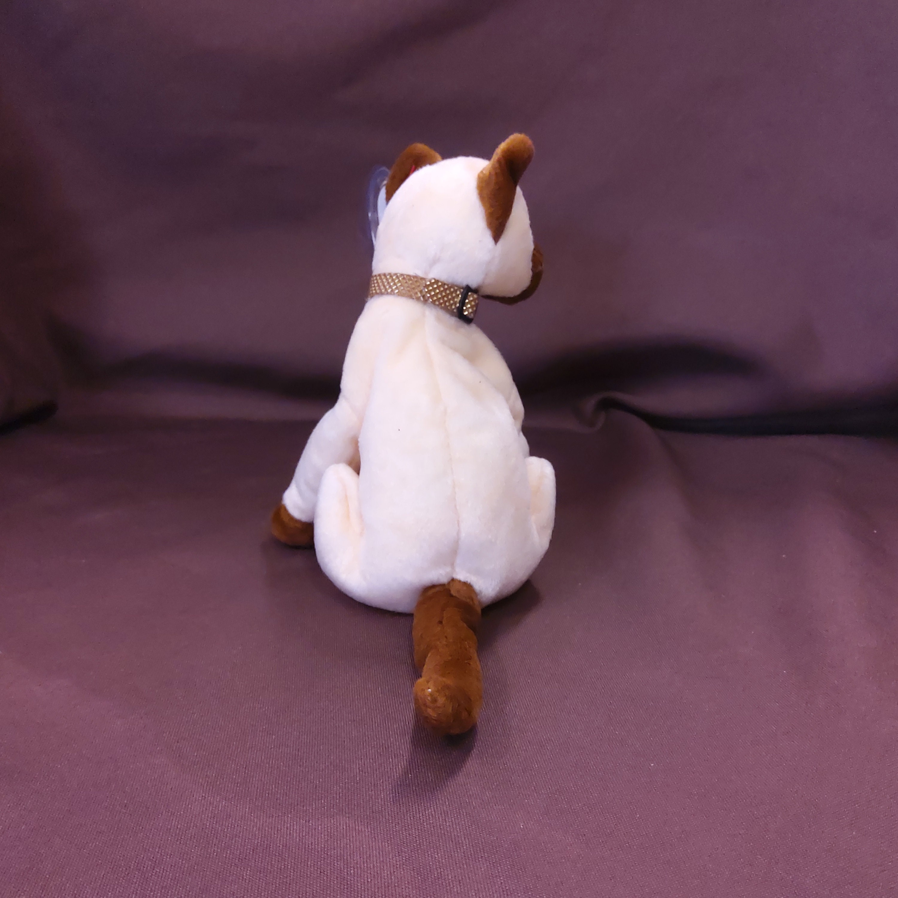 TY Beanie Baby "siam" the Siamese Cat. New, Never Played With. Stored ...