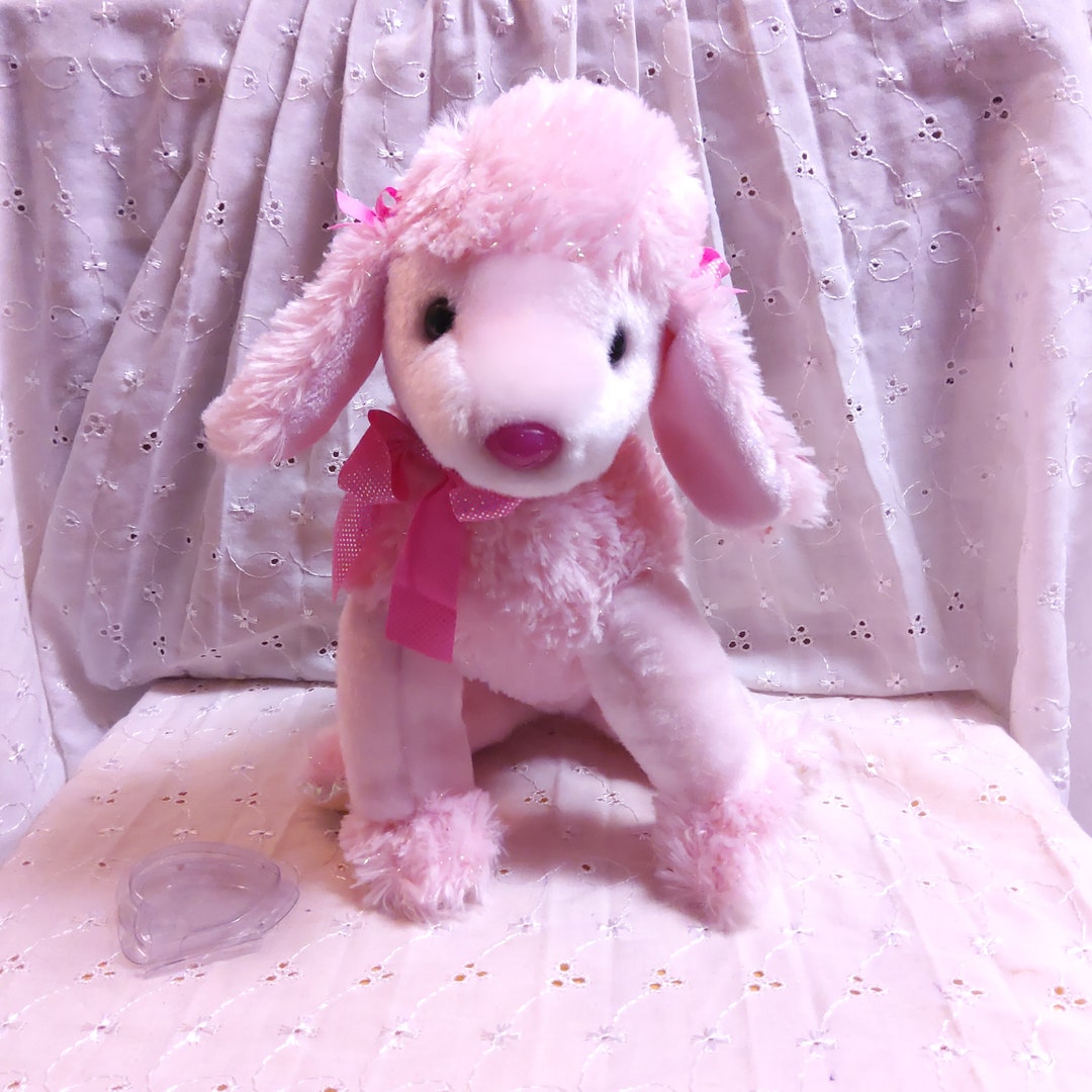 TY PINKYS "pinky Poo" the Pink Poodle- Buddy Size. New, Never Played ...