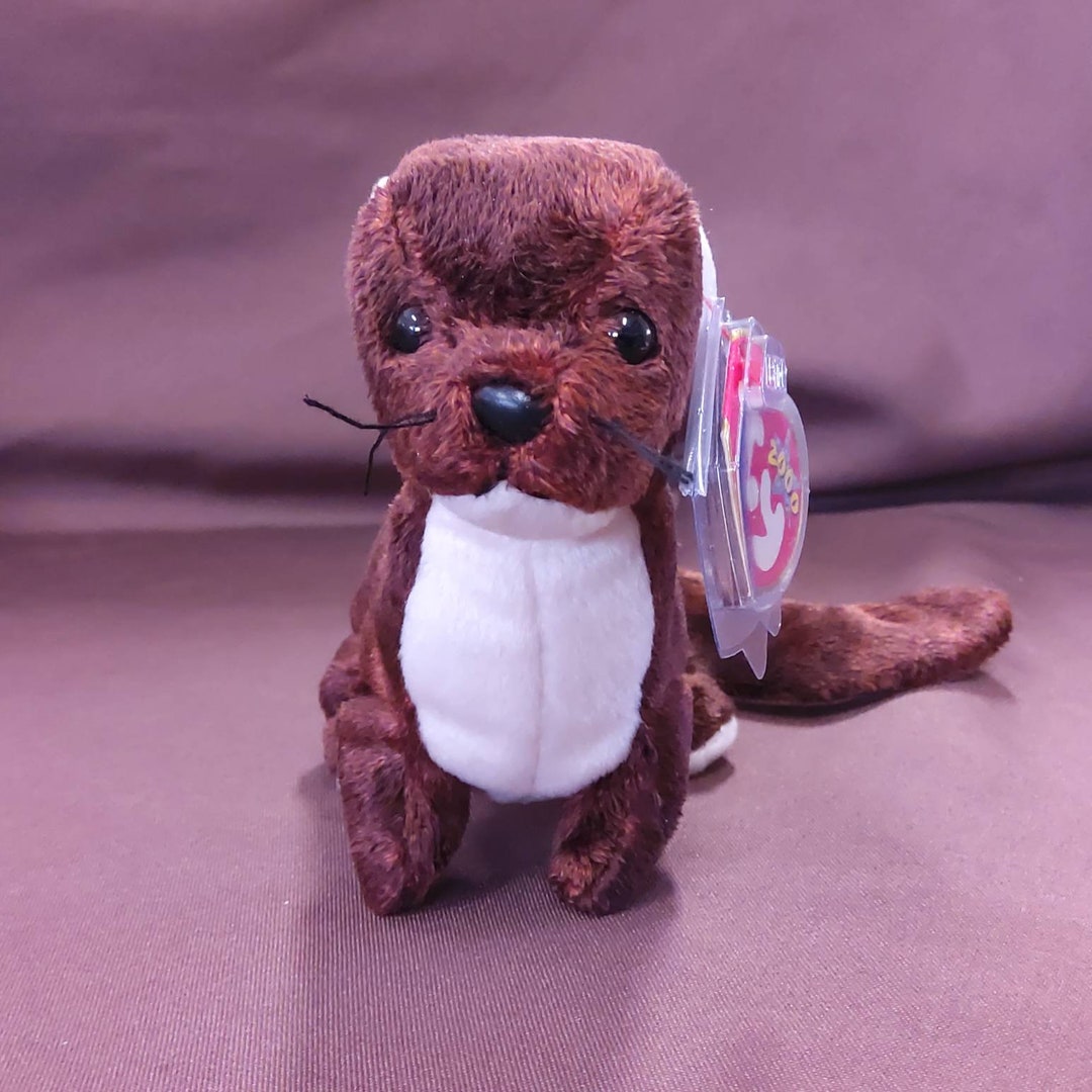 TY Beanie Baby "runner" the Ferret. New, Never Played With. Stored in a ...