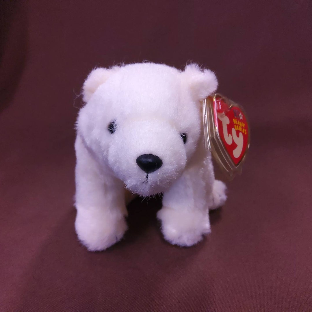TY Beanie Baby "fridge" the Polar Bear. New, Never Played With. Stored ...