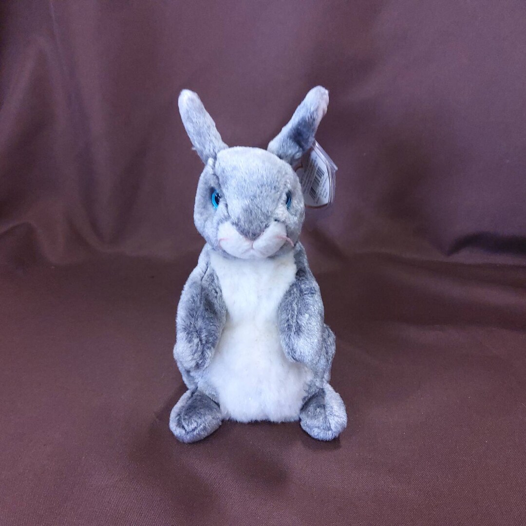 TY Beanie Baby "hopper" the Rabbit. New, Never Played With. Stored in a ...