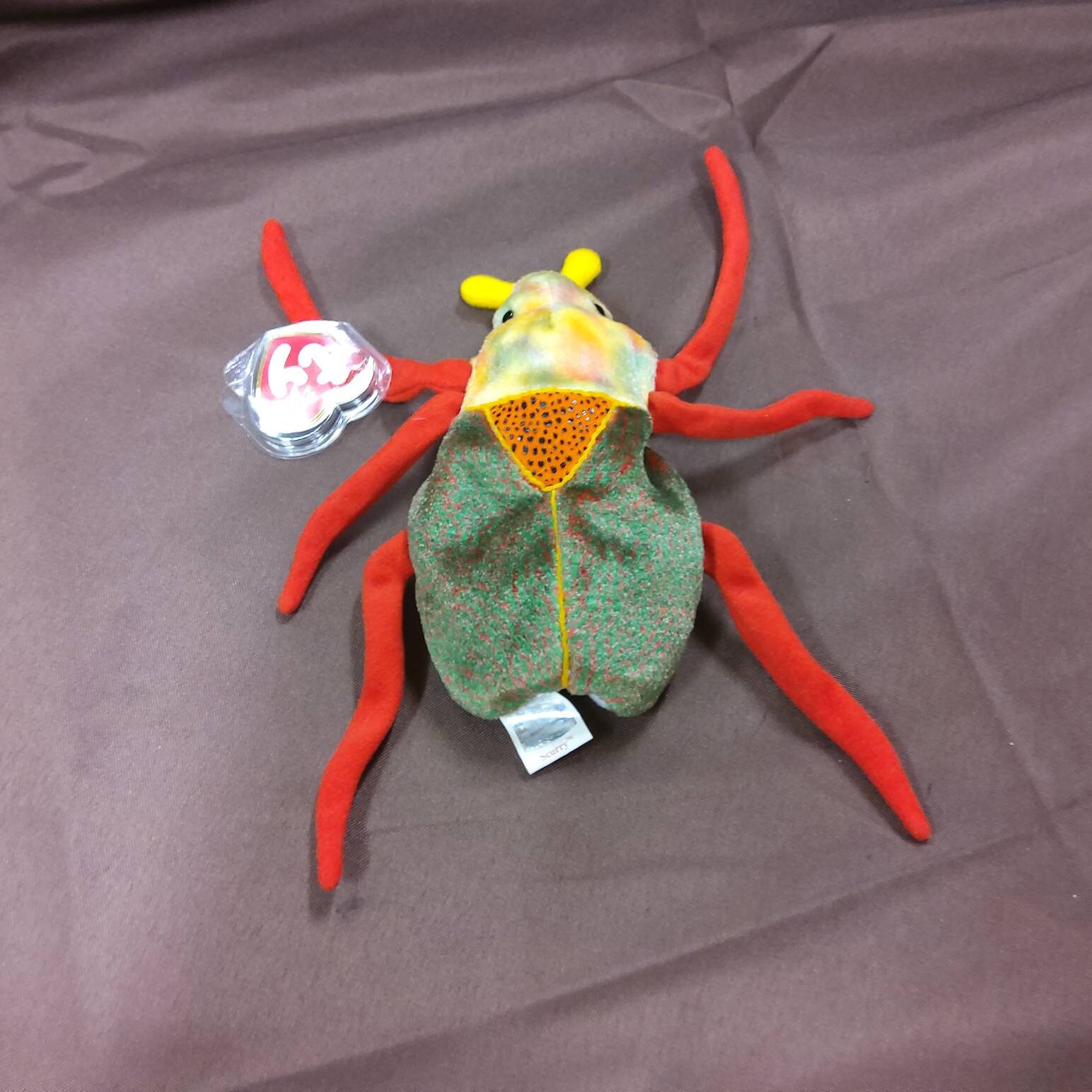 TY Beanie Baby scurry the Beetle. New Never Played With. Stored in a Smoke Free Home. All Tags in Place. Vintage Dated 2000. Etsy UK