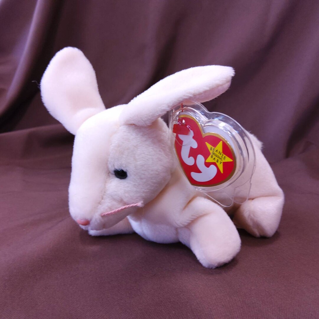 TY Beanie Baby "nibbler" the Rabbit. New, Never Played With. Stored in ...