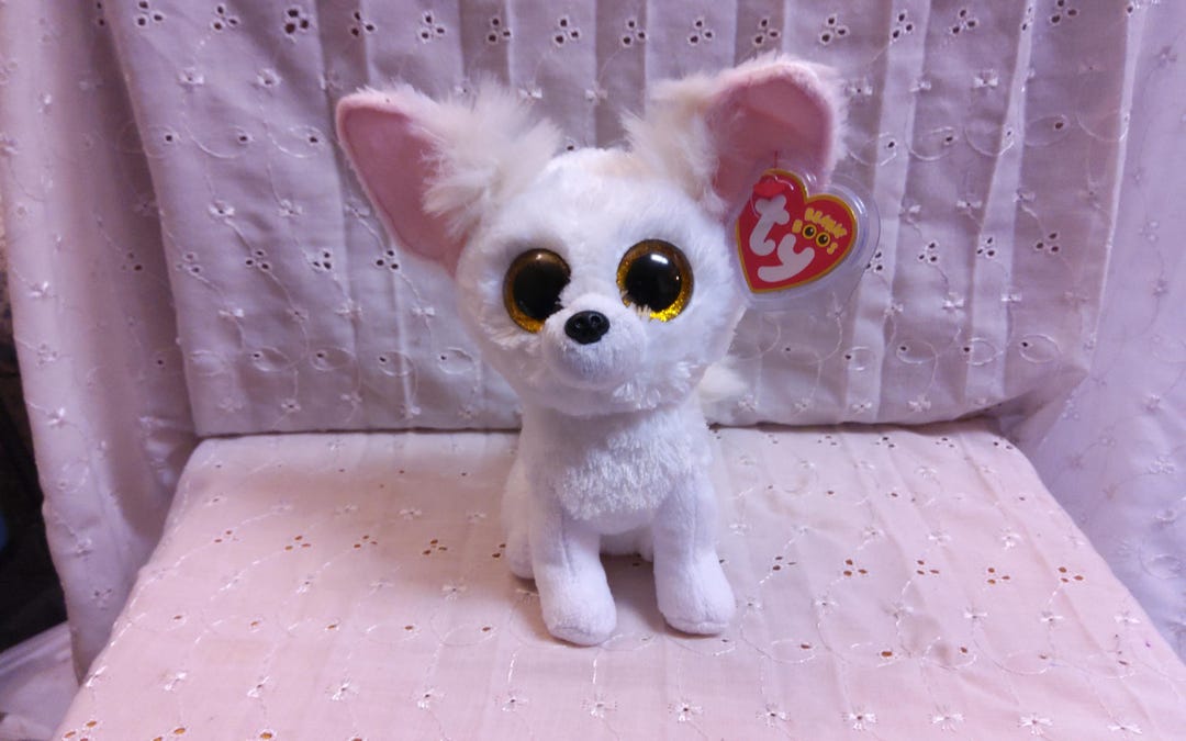 TY Beanie Boos "phoenix" the White Fox. New, Never Played With. Stored ...