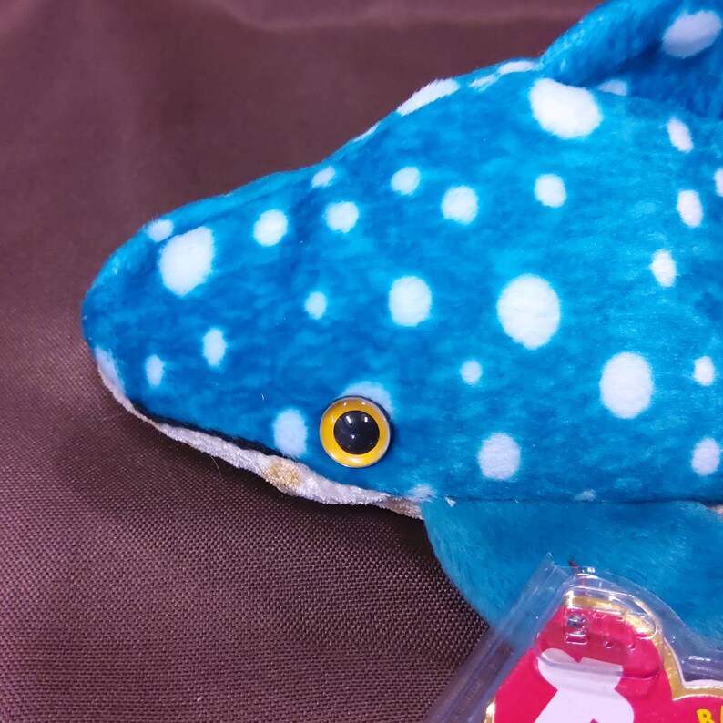 TY Beanie Baby poseidon the Whale Shark. New - Etsy