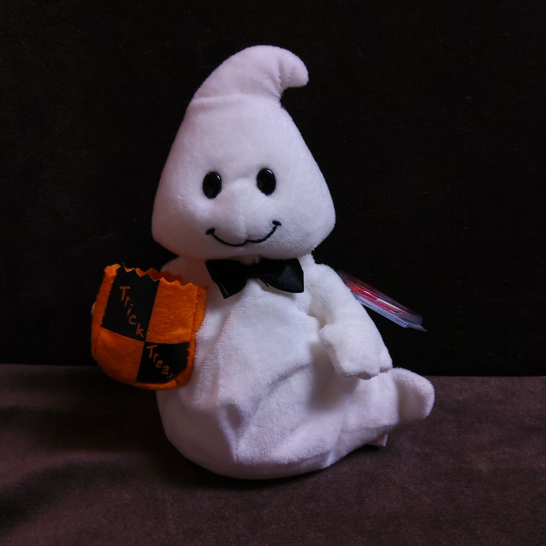 TY Beanie Baby ghostio the Halloween Ghost. New, Never Played With ...