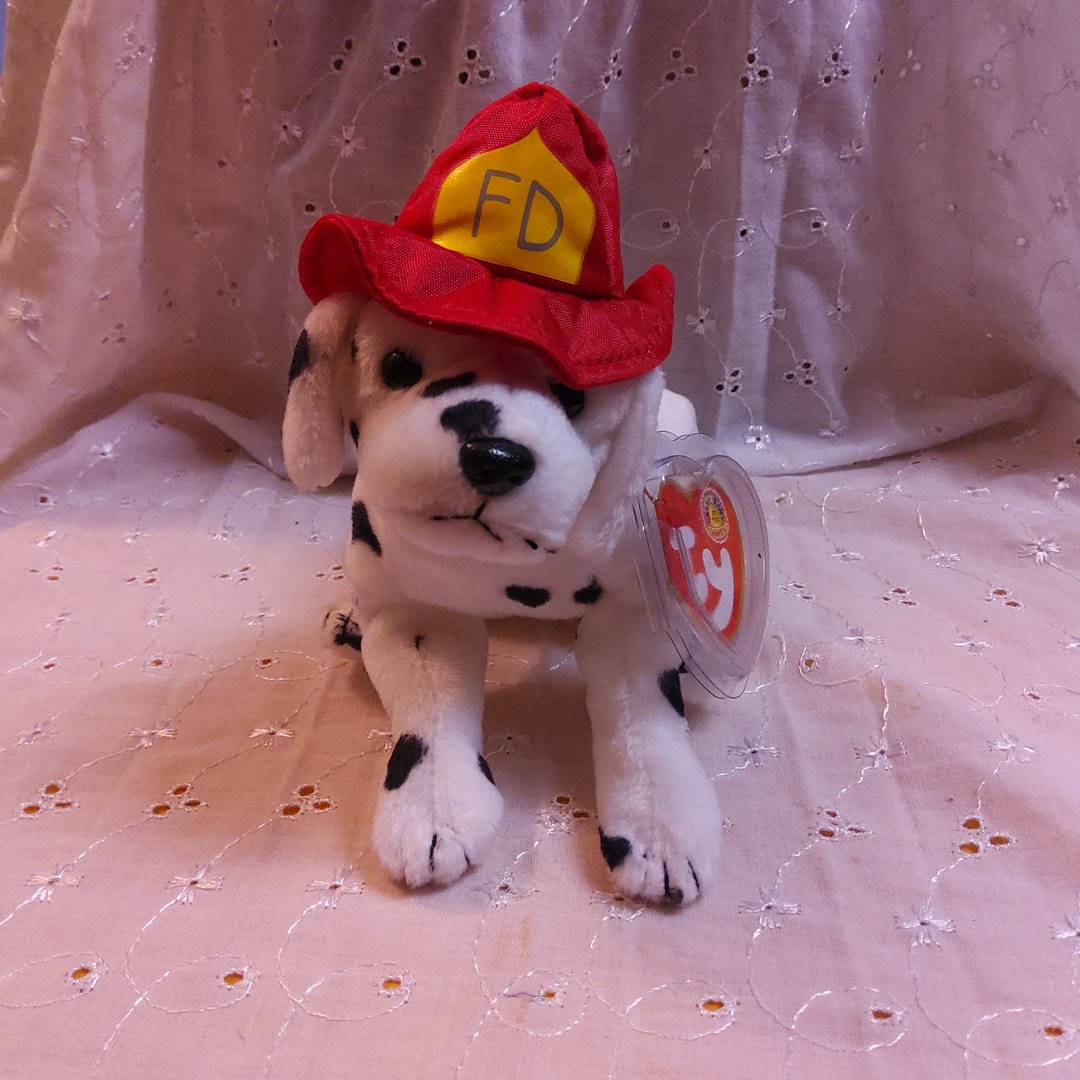 TY Beanie Baby "fireplug" the Dalmatian Dog. New, Never Played With ...