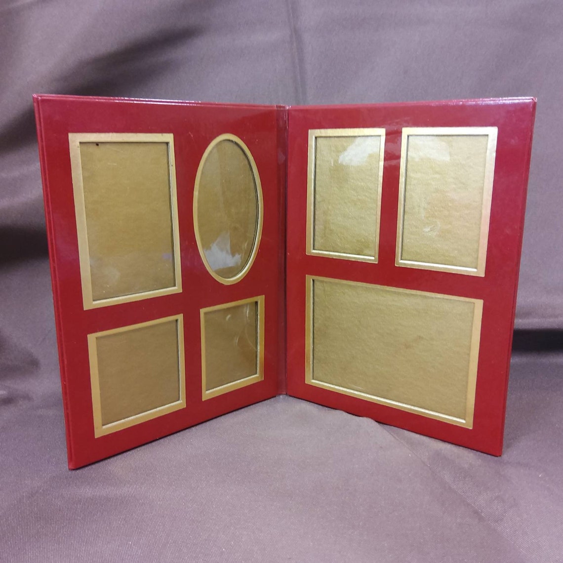 Oriental Picture Frame Holder That Closes Like a Book. - Etsy