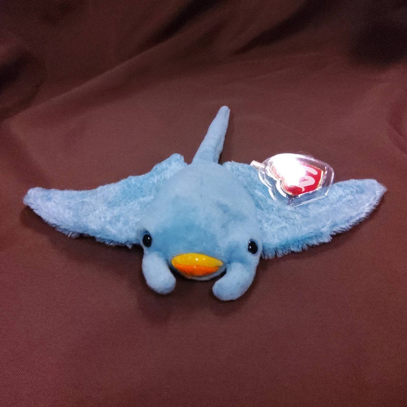 TY Beanie Baby "sunray" the Manta Ray. New, Never Played With. Stored ...