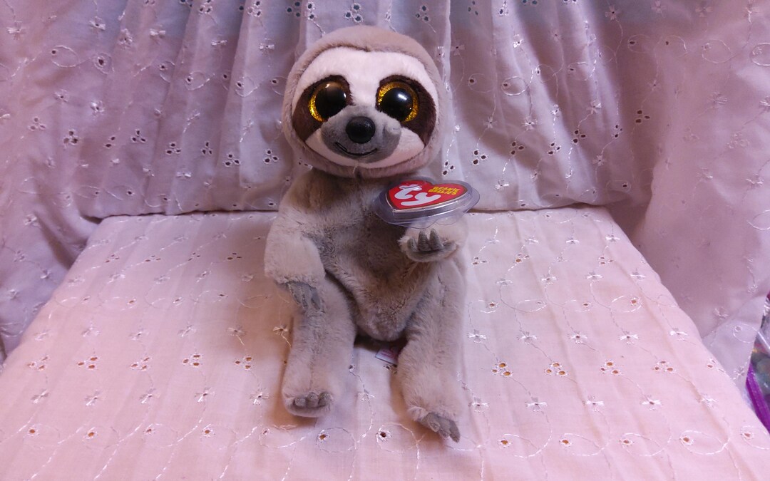 TY Beanie Bellies "silas" the Sloth. New, Never Played With. Stored in ...