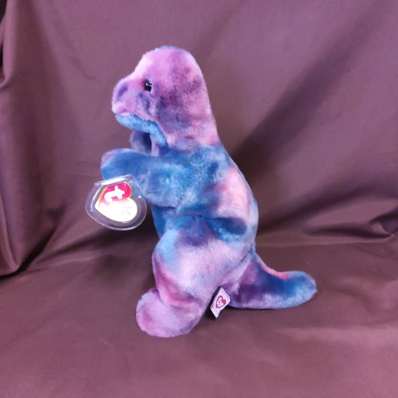 TY Beanie Buddy "rex" the Tyrannosaurus Rex Dinosaur. New, Never Played ...