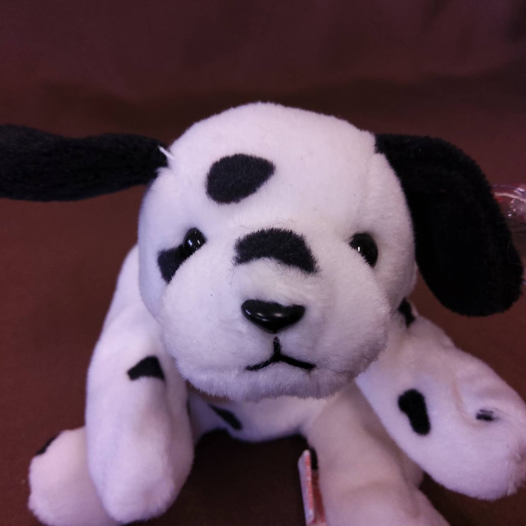 TY Beanie Baby dotty the Dalmatian Dog. New Never - Etsy