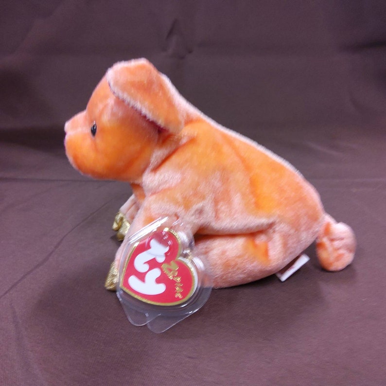 TY Beanie Baby pig From the Zodiac Collection. - Etsy