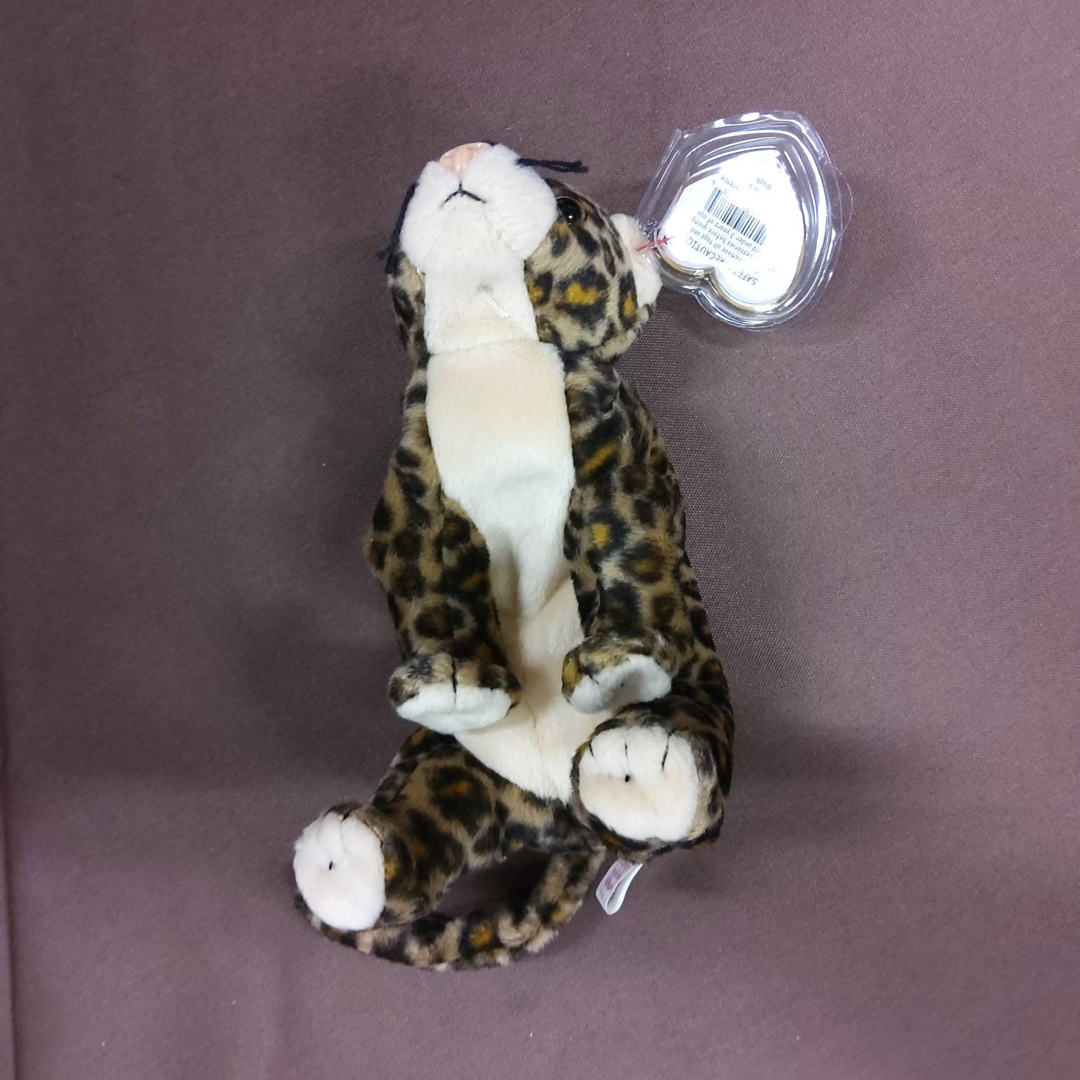 TY Beanie Baby sneaky the Leopard. New Never - Etsy UK