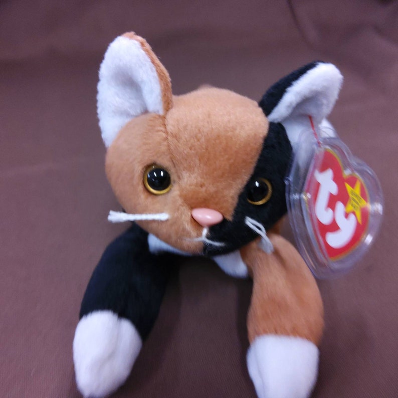 TY Beanie Baby "chip" the Calico Cat. New, Never Played With. Stored in ...